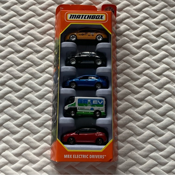 MATCHBOX | Toys | Matchbox 5 Vehicle Mbx Electric Drivers Diecast ...